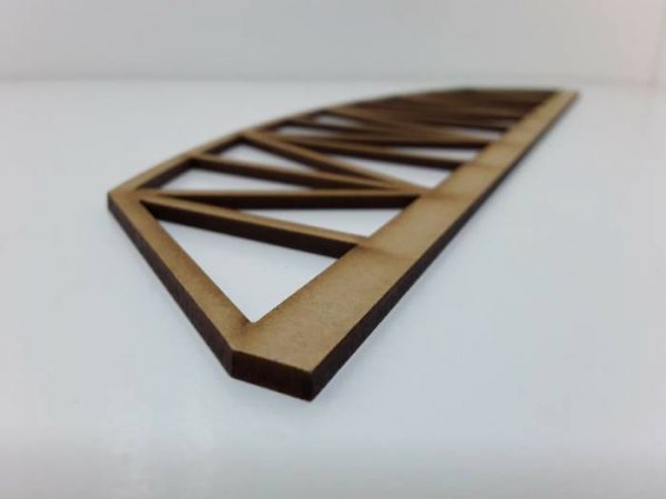 Laser Cut Model Railway Camel back Type Bridge Sides 3mm MDF Various ...