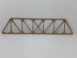 Laser Cut Model Railway Braced Type Bridge Sides 3mm MDF Various Sizes ...